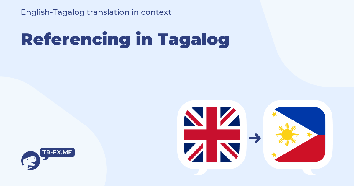 Ano Ang Ibig Sabihin Ng REFERENCING Sa Tagalog